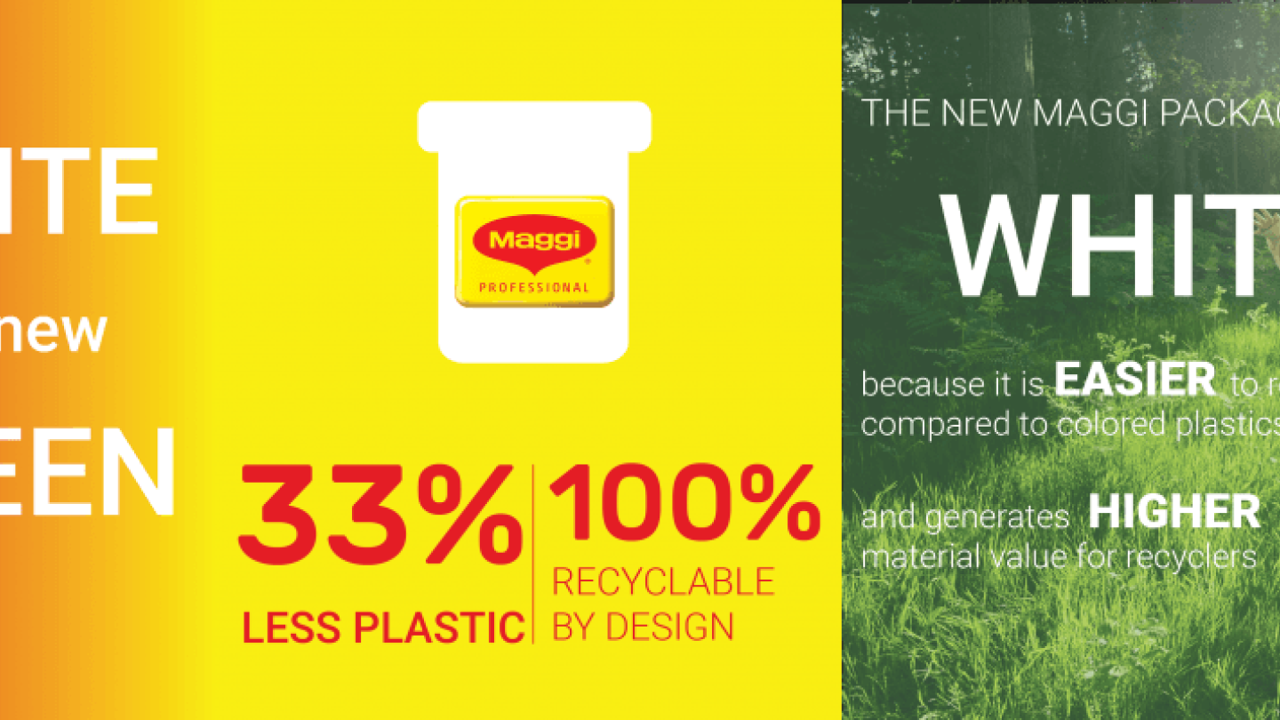 Maggi’s New Packaging: Sustainability in Professional Food Services